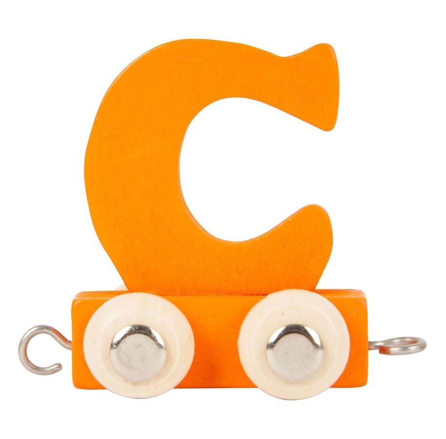 Small Foot - Wooden Letter Train Color - C | Billig