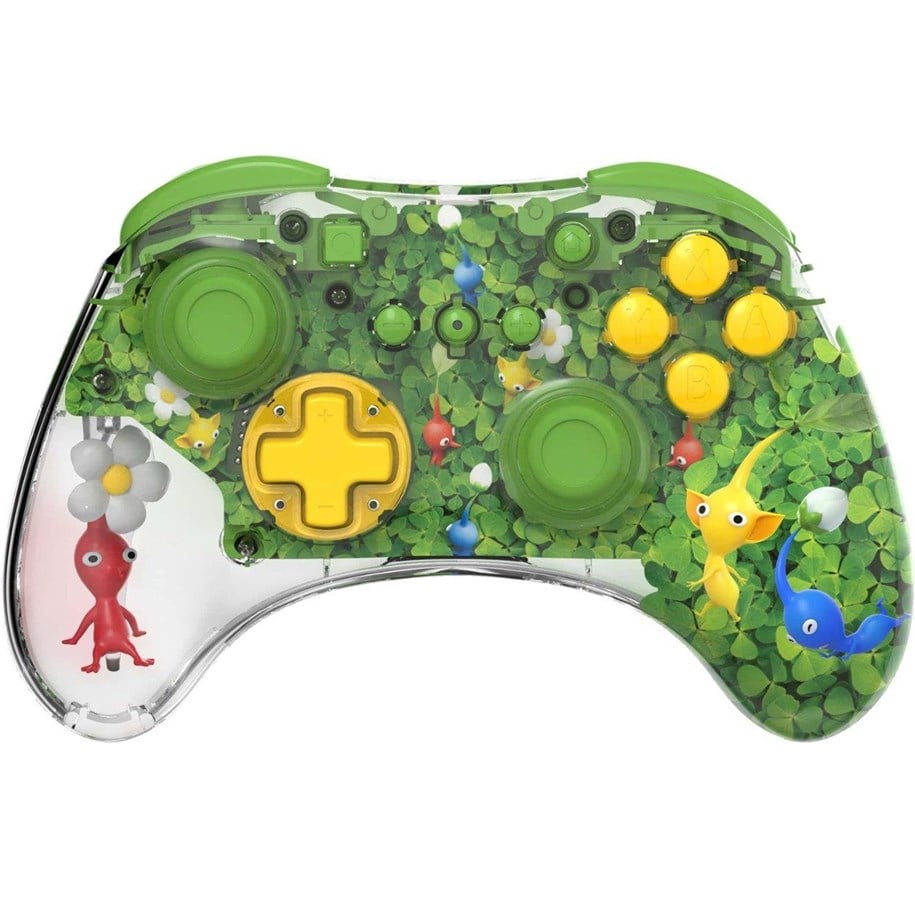 PDP REALMz Wireless Controller: Pikmin Clover Patch - Controller ...