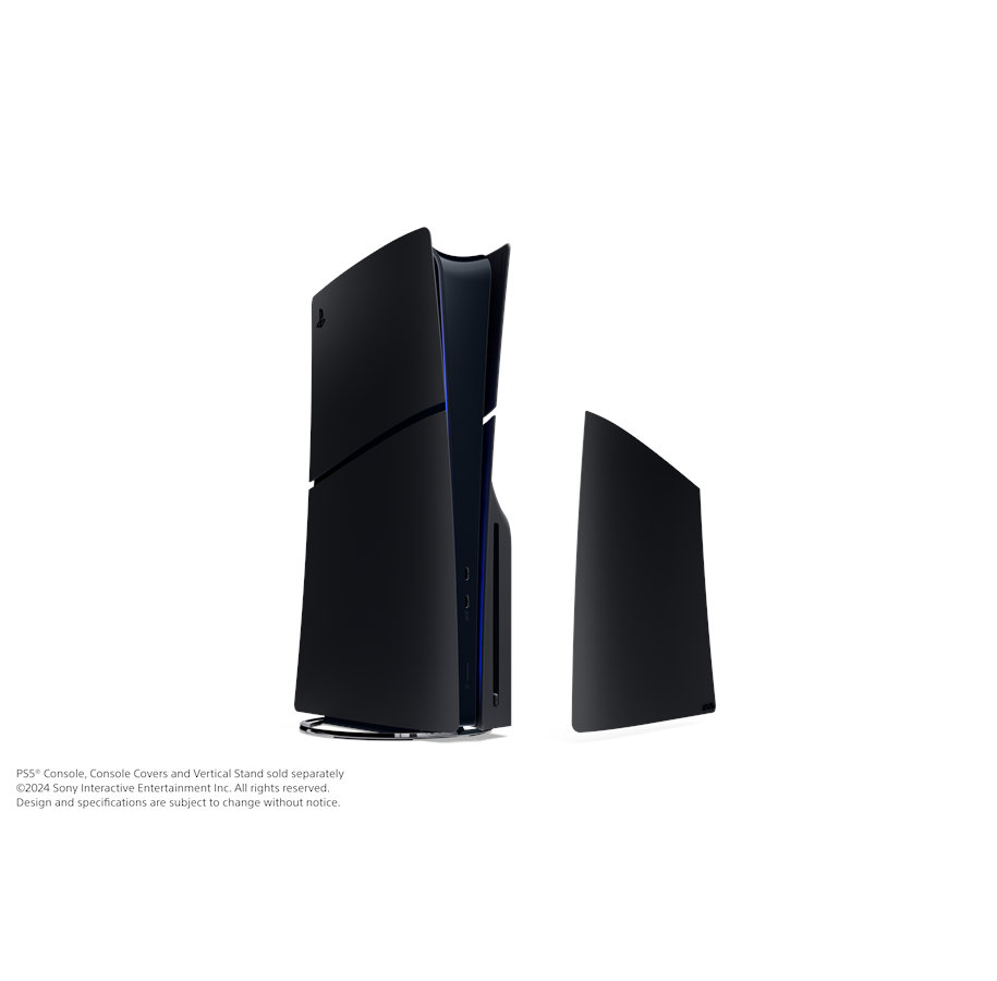 Sony PS5 Standard (Slim) - Midnight Black - Cover | På lager | Billig