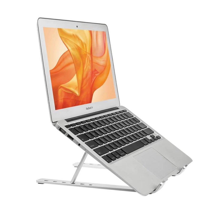 Desire2 Foldable Laptop Stand X shaped Aluminium Silver | Billig