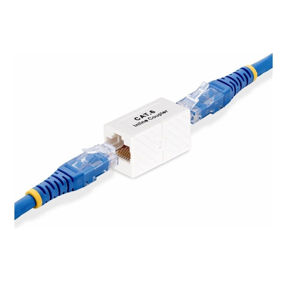 StarTech.com RJ45 Coupler 5-Pack Inline Cat6 Coupler Female to Female ...