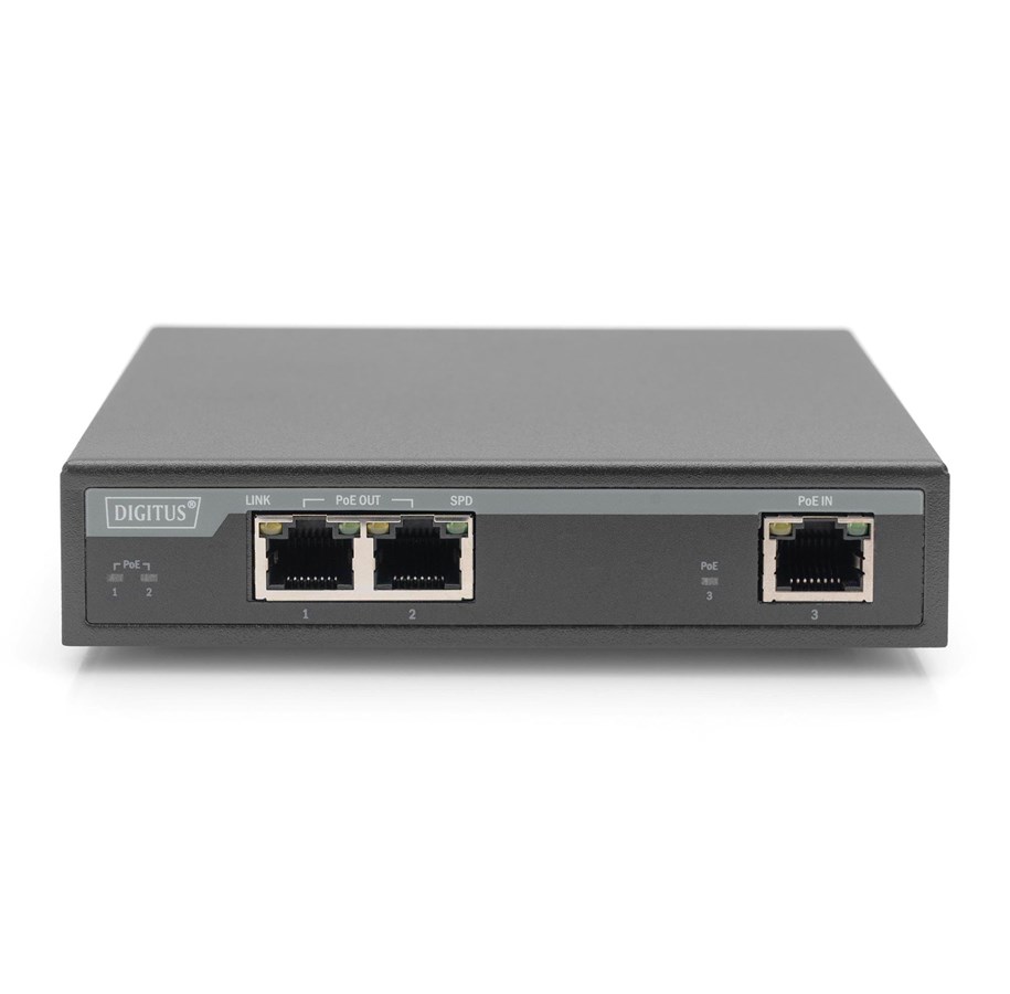 DIGITUS 2 Port Gigabit 4PPoE Extender | Billig