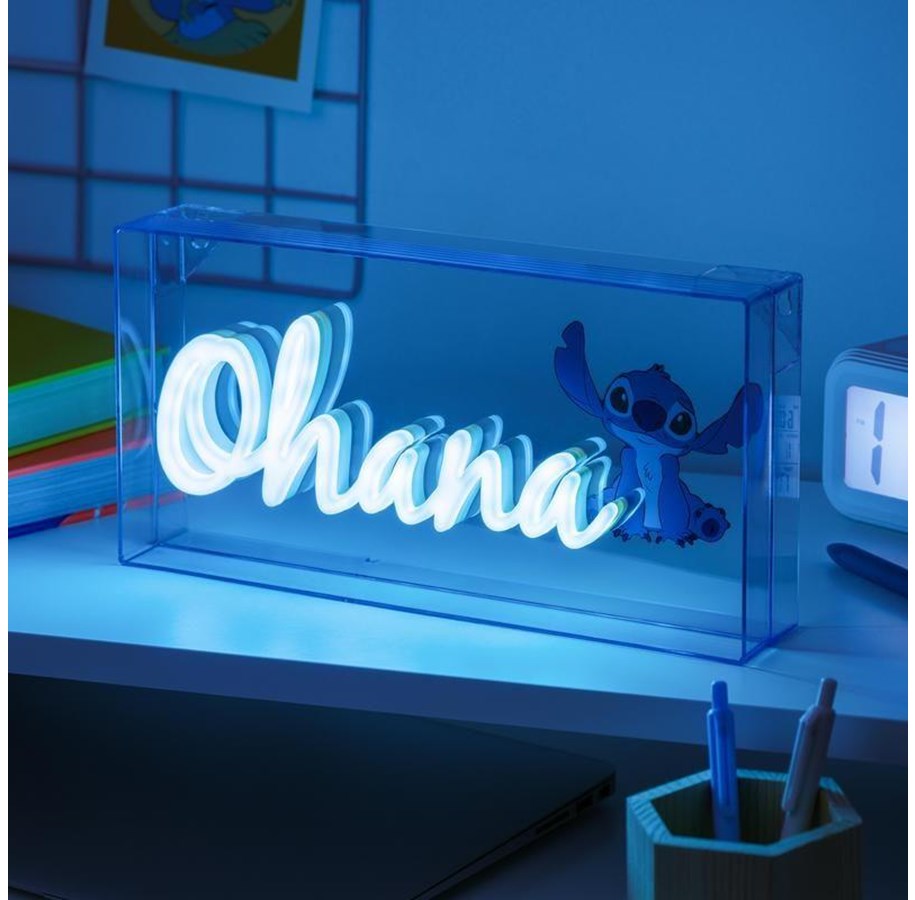 Paladone - Stitch Ohana LED Neon Light - Lampe | Billig