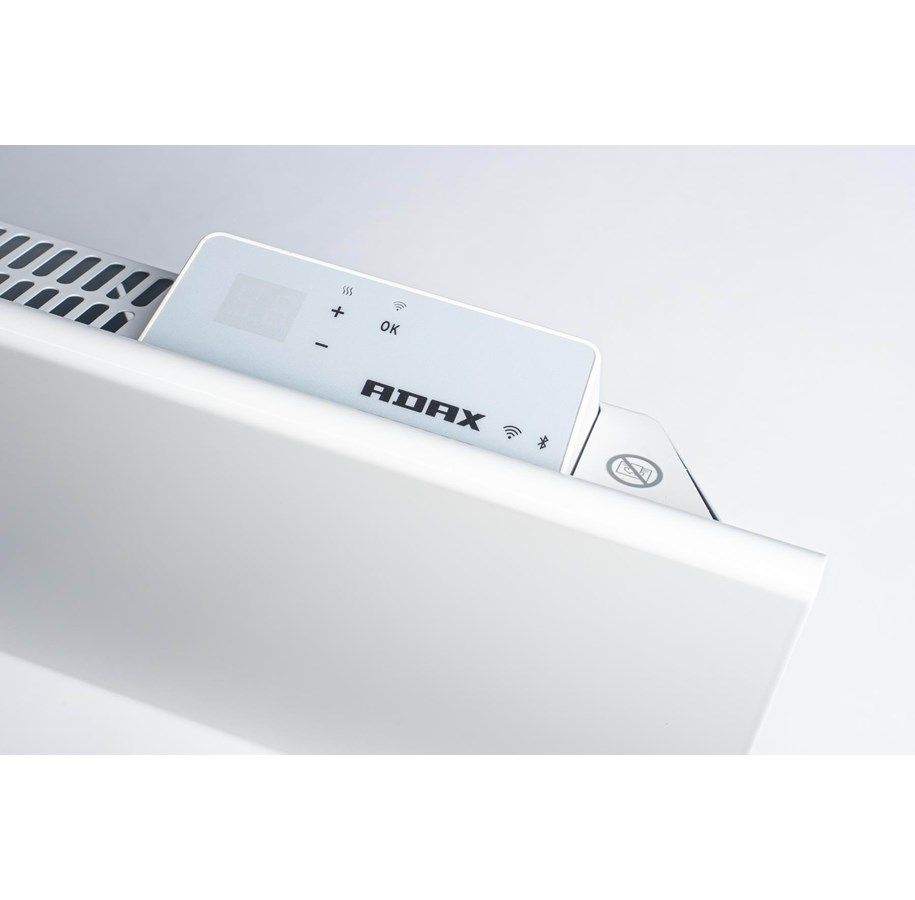 Adax Neo Panel Elradiator med WiFi 1200W 230V, 330x984 mm, Hvid