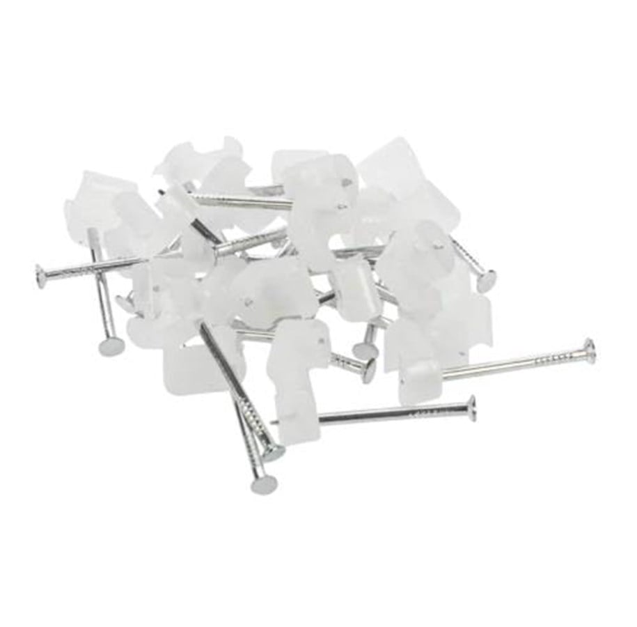 Nordic Quality Cable clips 2x4mm Neutral 25 pcs. | Billig