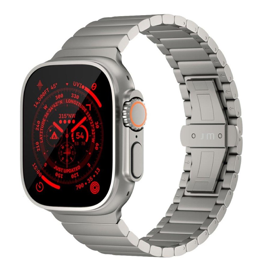 Just Mobile Titanium Watch Band for Apple Watch Ultra (1&2) with DLC ...