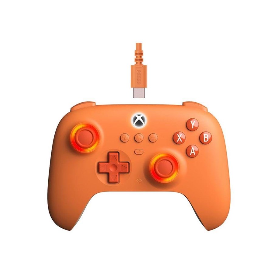 8BitDo Ultimate C - Orange - Wired Controller - Microsoft Xbox One