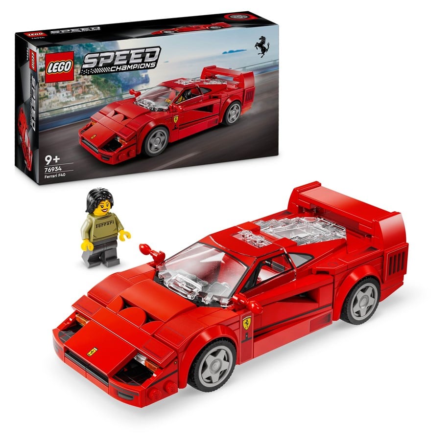 LEGO Speed Champions 76934 Ferrari F40 Supercar | På lager | Billig