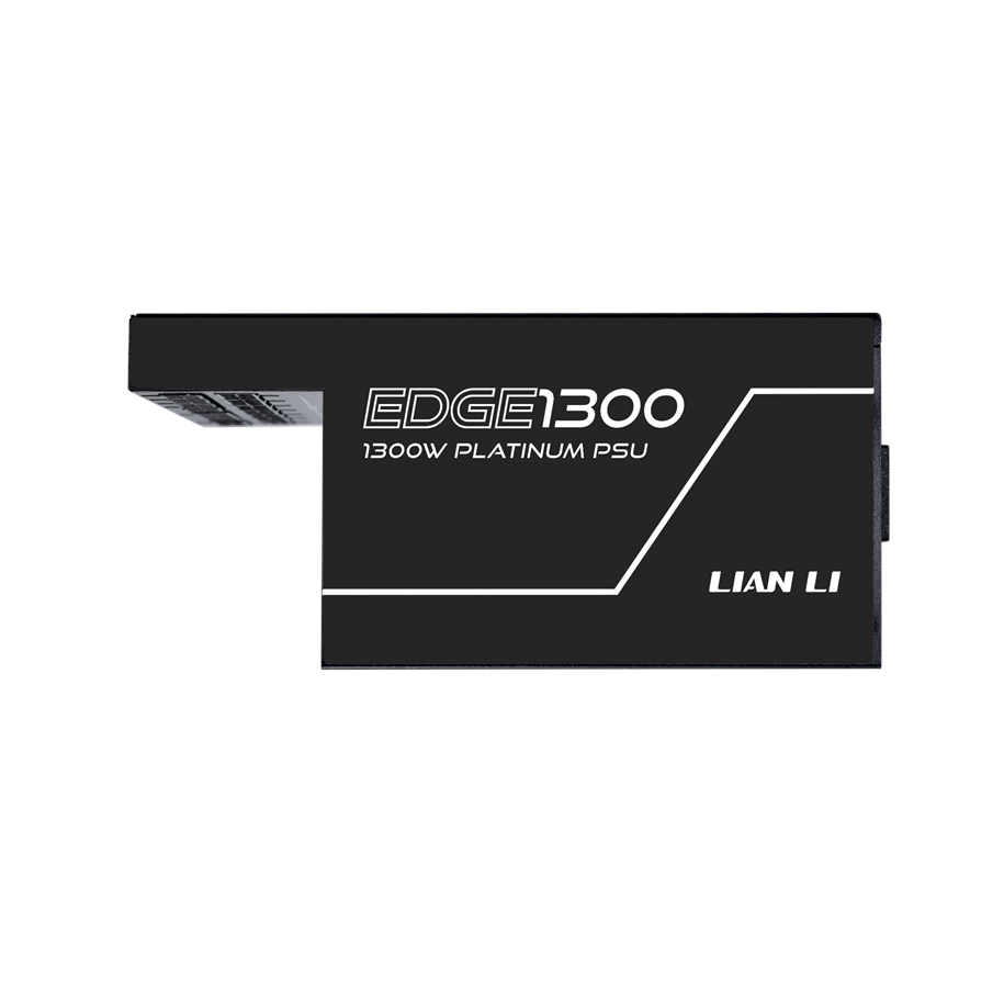 Lian Li EDGE 1300 BLACK Strømforsyning - 1300 Watt - 120 mm - ATX 3.1 ...