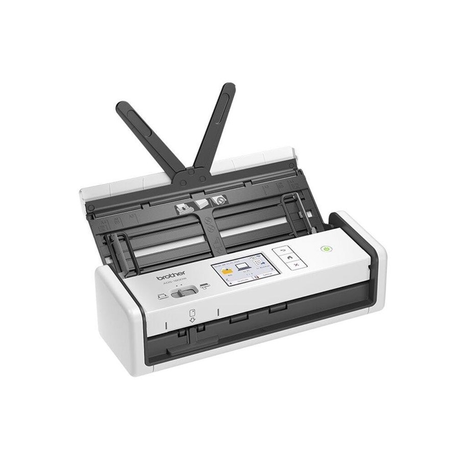Brother ADS-1800W - document scanner - portable - Wi-Fi(n) USB 2.0 ...