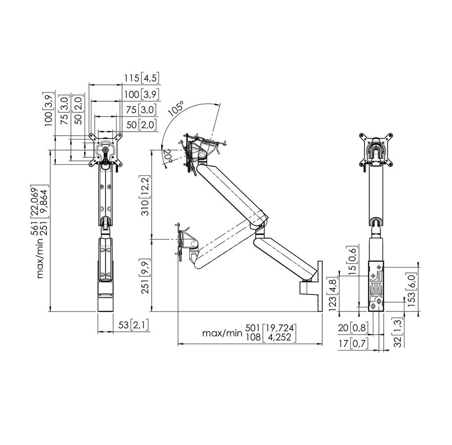 Vogel's MOMO Motion Plus 4136 | Billig