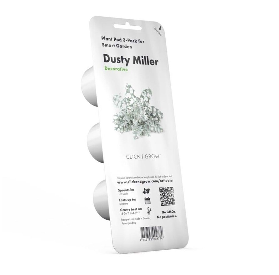 Click & Grow Click and Grow - Smart Garden Refill 3-pack Dusty Miller