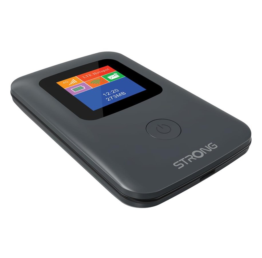 Strong 4G Portable Hotspot 150 With a Display - 150 Mbit/s | På lager