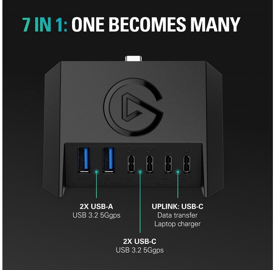 Elgato USB Hub for Stream Deck + | På lager | Billig