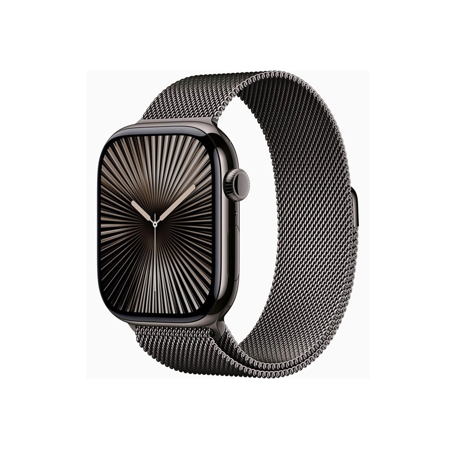 Apple Watch Series 10 GPS + Cellular 46mm - Slate Titanium Case with ...