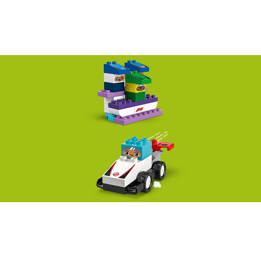 LEGO DUPLO 10445 F1®-teams med racerbiler og kørere | På lager
