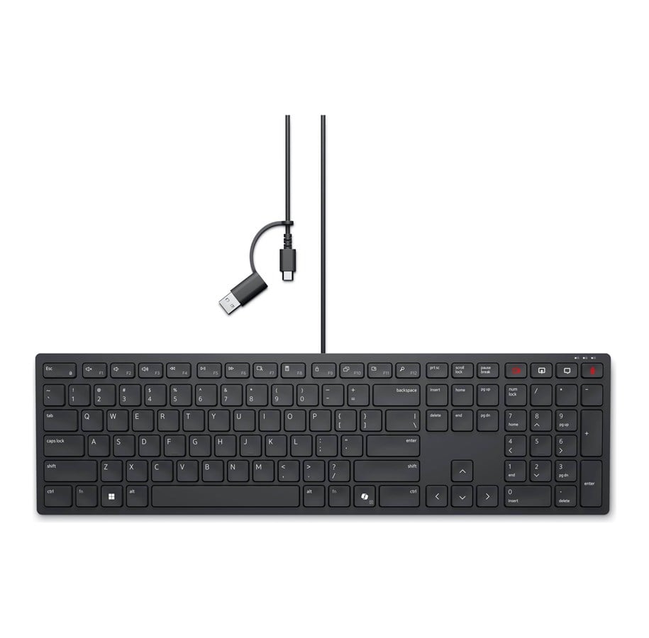 Dell Wired Collaboration Keyboard KB525C - keyboard - QWERTY - US ...