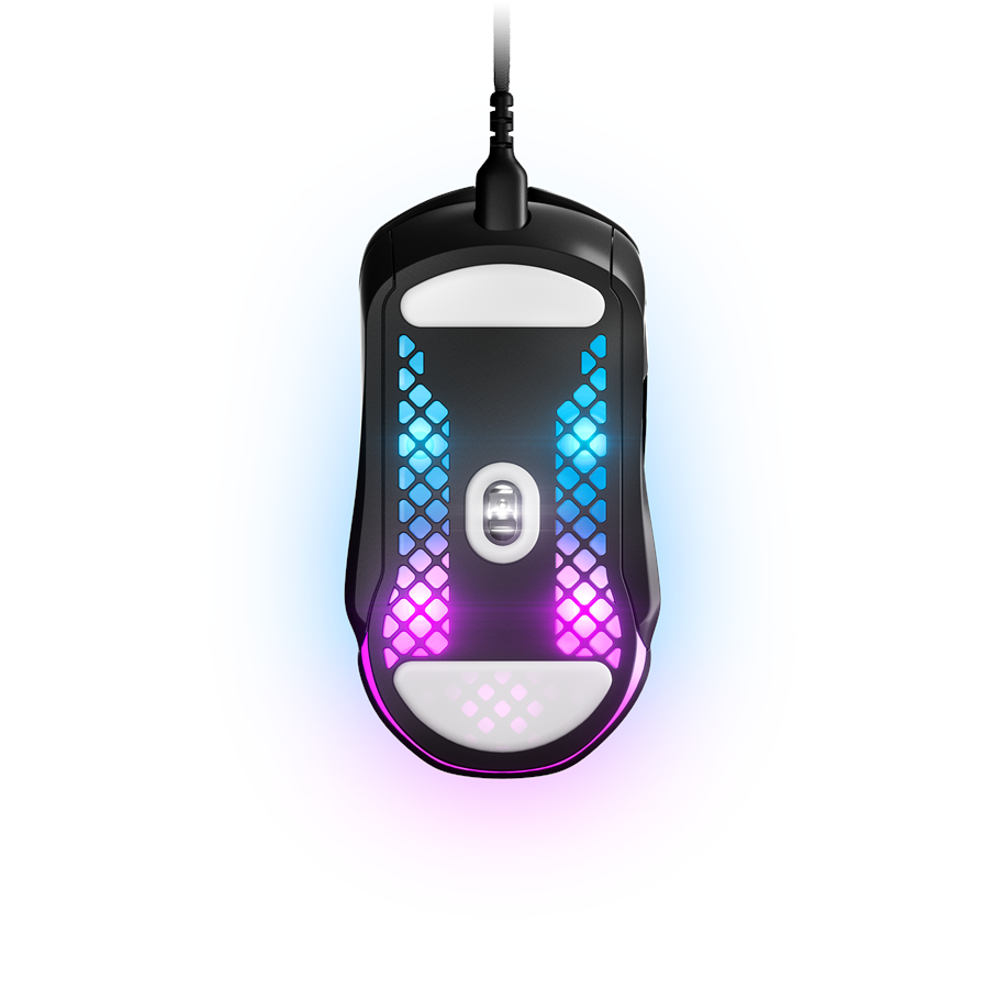 SteelSeries Aerox 5 Wired - Gaming Mus - Optisk - 9 knapper - Sort med ...