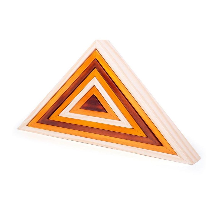 Bigjigs Wooden Triangle Stacking Toy | Billig