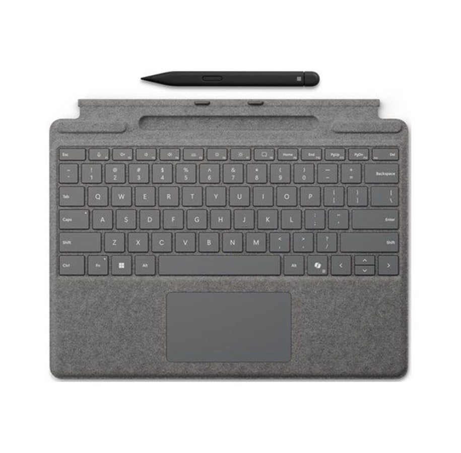 Microsoft Surface Pro Keyboard - Tastatur - Engelsk - Grå | Billig