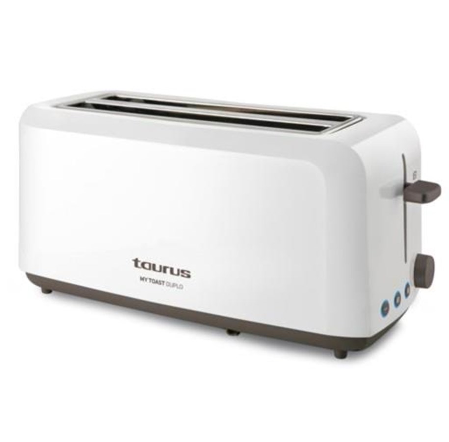Taurus Brødrister Mytoast Duplo 2 Slots XL - White | Billig