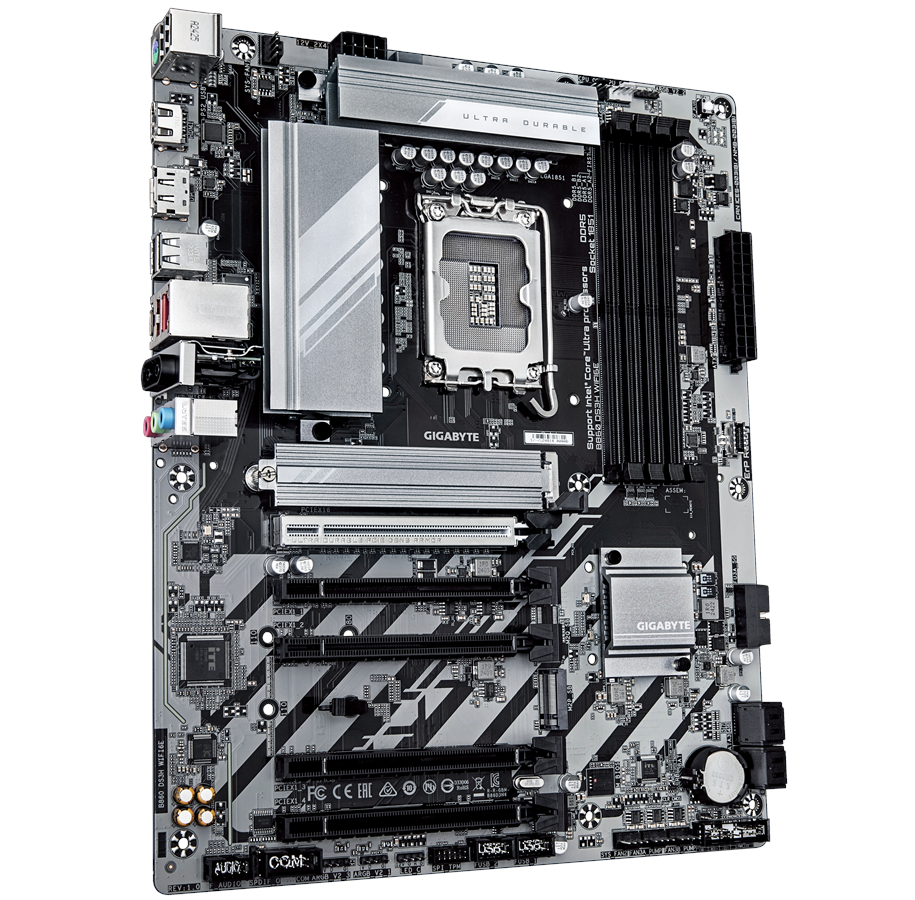 GIGABYTE B860 DS3H WIFI6E Bundkort - Intel B860 - Intel LGA1851 socket ...