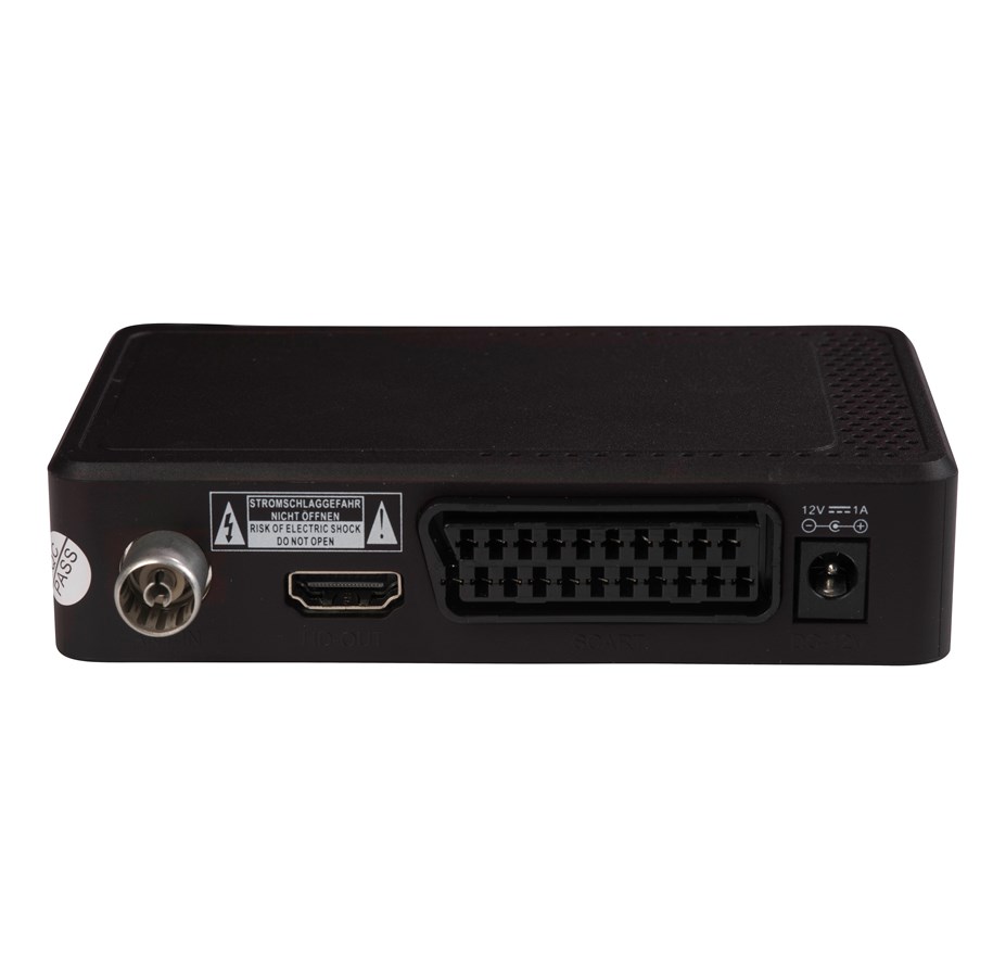 DENVER DVB-T2 H.265 Set-Top Box / Tuner - Antenne | På lager | Billig
