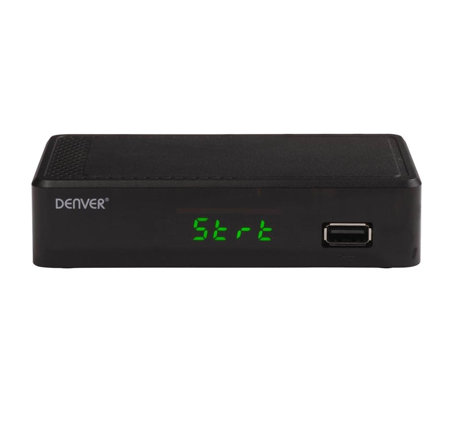 DENVER DVB-T2 H.265 Set-Top Box / Tuner - Antenne | På lager | Billig