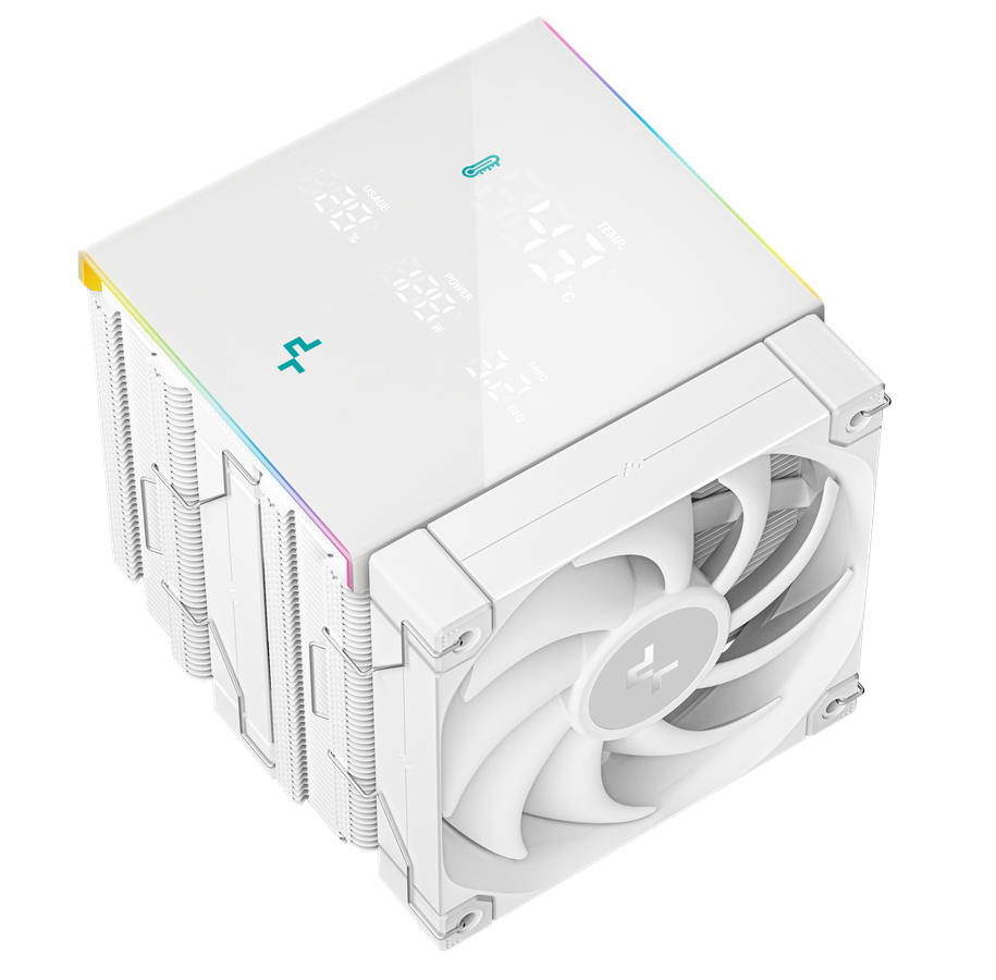 DeepCool AK620 DIGITAL PRO - White - CPU Luftkøler - Max 25 dBA