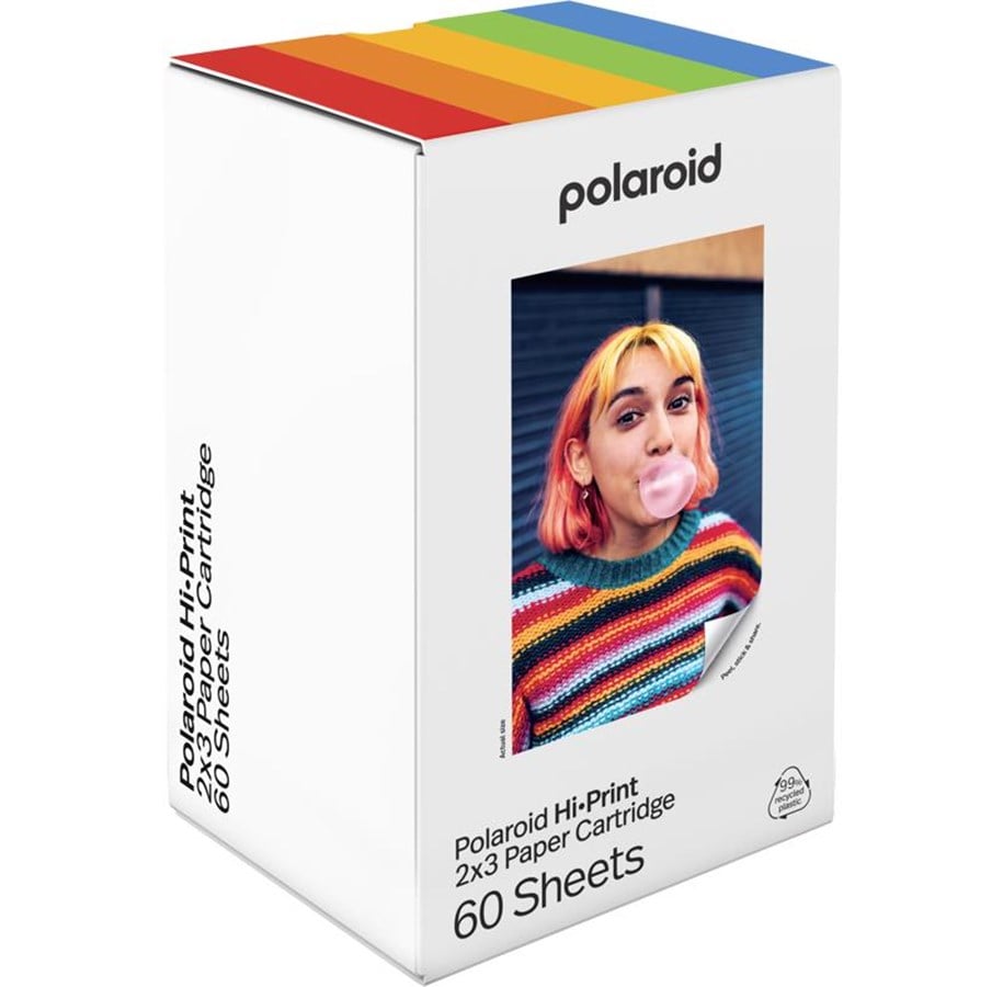 Polaroid Hi-Print 2x3 Paper Cartridge Gen 2 - 60 Sheets | På lager