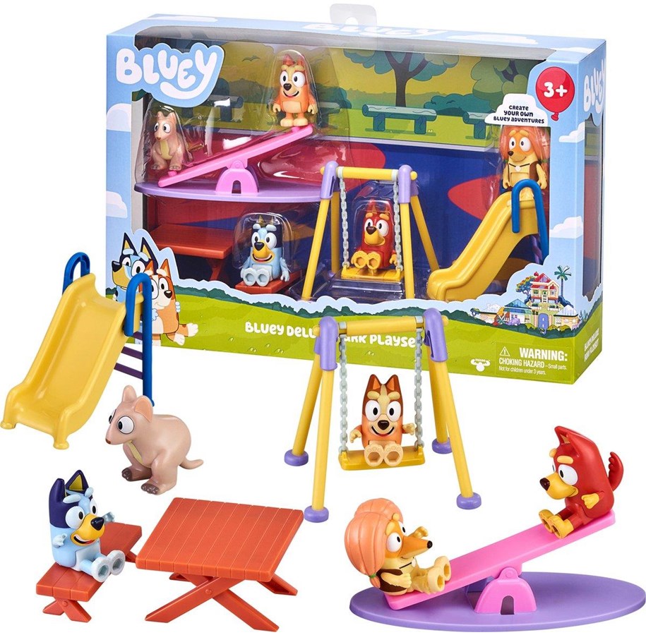 Moose Toys - Bluey Deluxe Park Playset | Billig