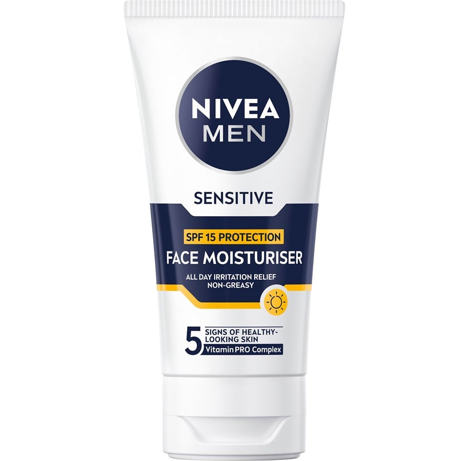 Nivea Sensitive Face Moisturiser SPF 15 75ml | På lager | Billig
