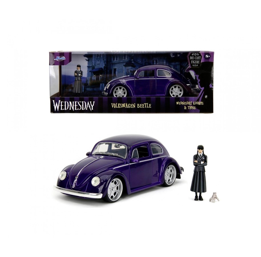 Jada Toys Wednesday Volkswagen Beetle Bil 1:24 | På lager | Billig