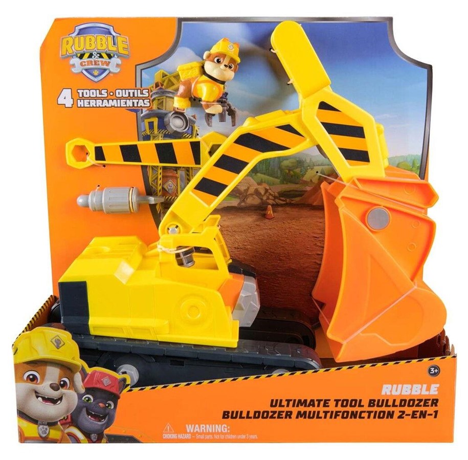 Rubble & Crew Big Build Tool Vehicle - Rubble | På lager | Billig
