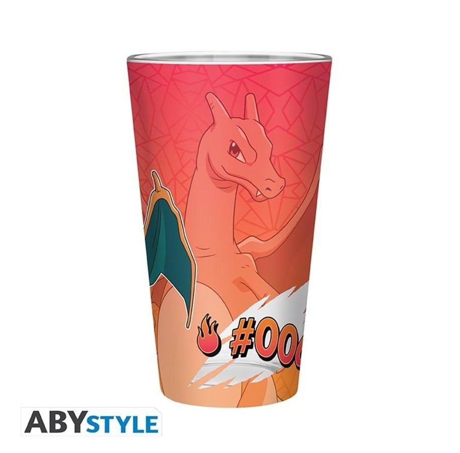 ABYstyle - POKEMON Large Glass Premium Charizard - Glas | Billig