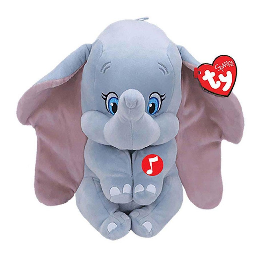 Disney - Ty Beanie Buddy Dumbo Plush Toy with Sound 24cm | Billig