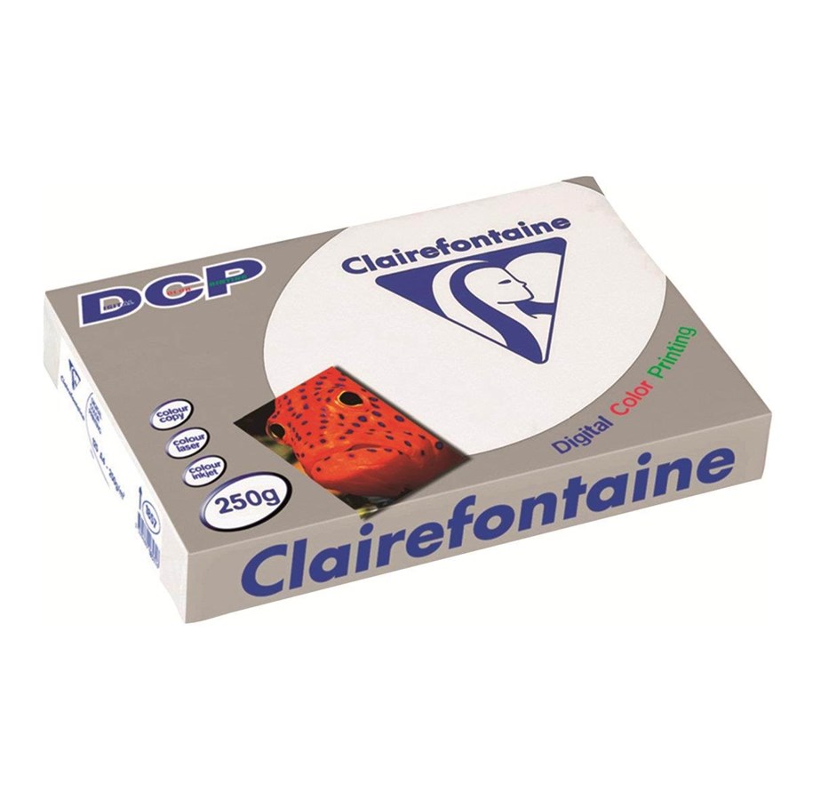 Clairefontaine DCP - plain paper - 125 sheet(s) - A4 - 250 g/m²