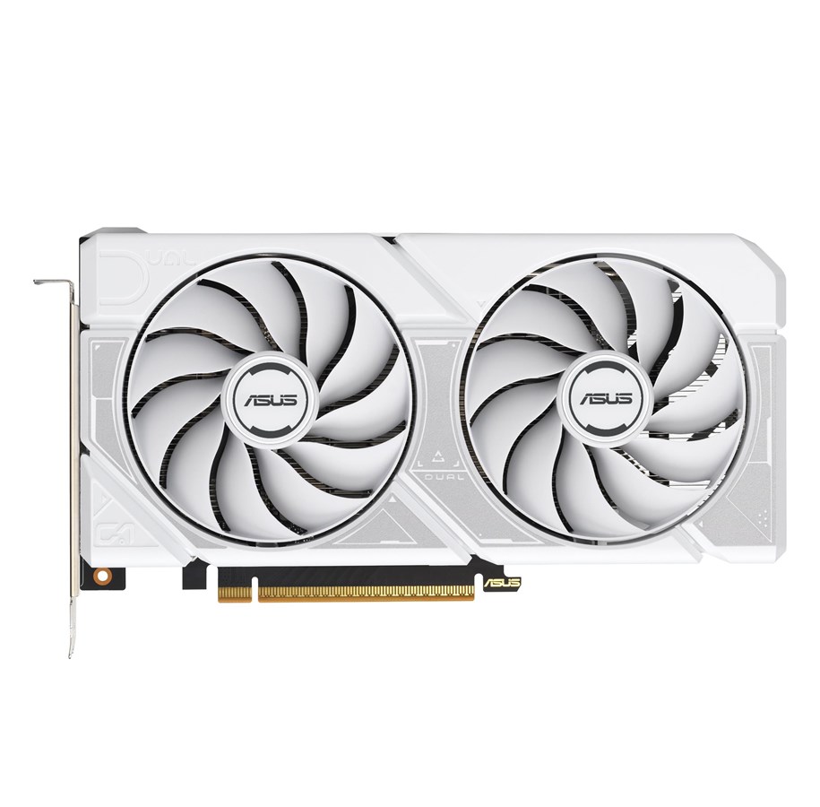 ASUS GeForce RTX 5060 DUAL OC White - 8GB GDDR7 RAM - Grafikkort