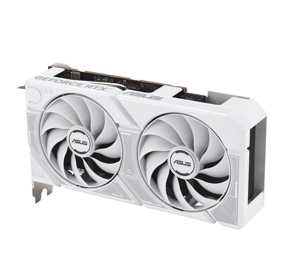 ASUS GeForce RTX 5060 DUAL OC White - 8GB GDDR7 RAM - Grafikkort