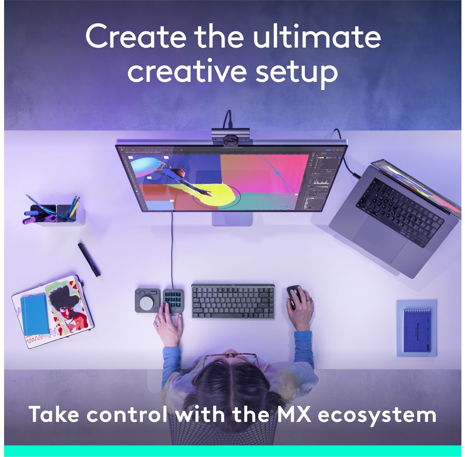Logitech MX Creative Console - Graphite | På lager | Billig