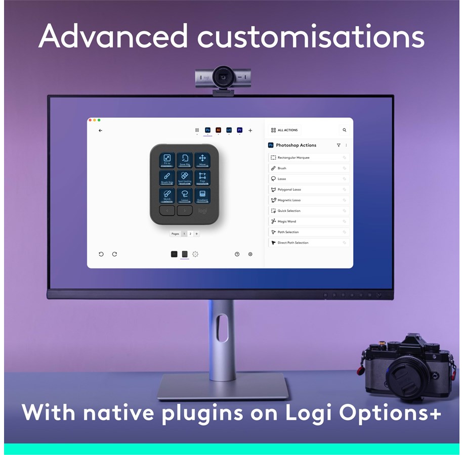 Logitech MX Creative Console - Graphite | På lager | Billig