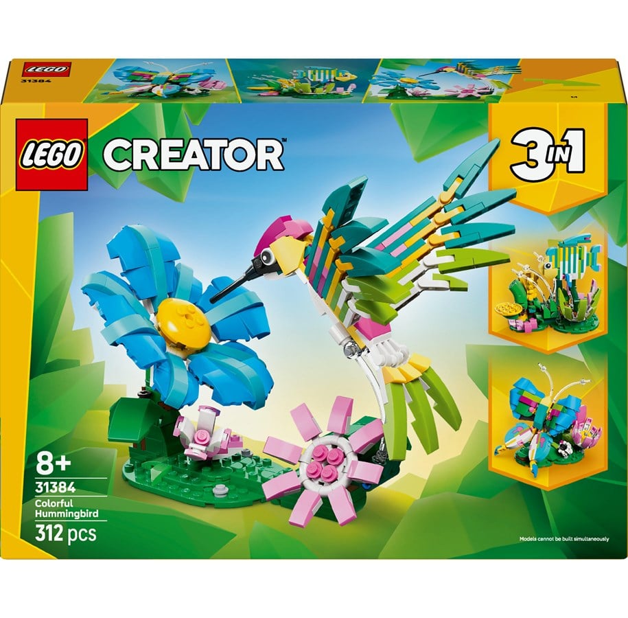 LEGO Creator 31384 Vilde dyr: Farverig kolibri | På lager | Billig