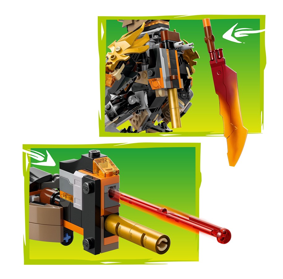 LEGO Ninjago 71854 Coles missions-mech og drage-Zane | Billig