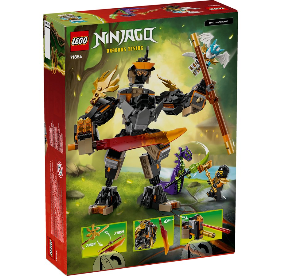 LEGO Ninjago 71854 Coles missions-mech og drage-Zane | Billig