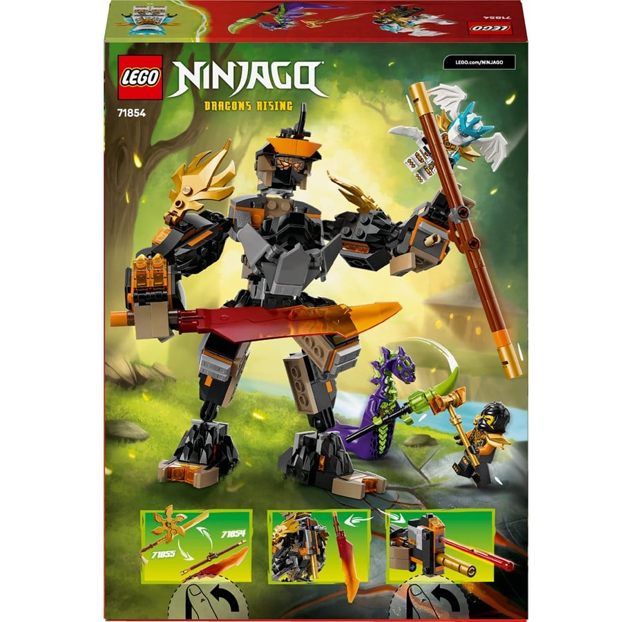 LEGO Ninjago 71854 Coles missions-mech og drage-Zane | Billig
