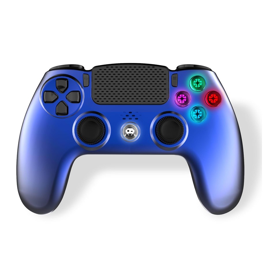 Freaks And Geeks Wireless Controller with 3.5mm jack slot - Metal Blue ...