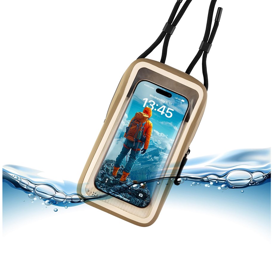 FIXED DRY CASE Waterproof Smartphone dry case Khaki | Billig