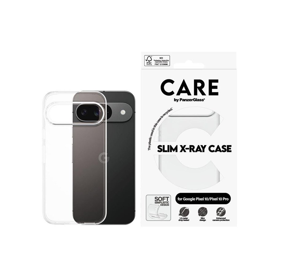 CARE by PanzerGlass X-Ray Case Google Pixel 10 | 10 Pro | Billig