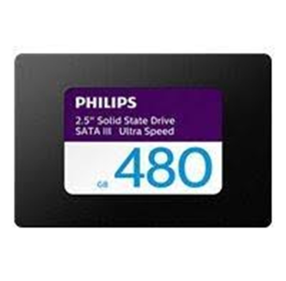 Philips SSD 480GB Ultra Speed 2.5" SATA III Internal | Billig