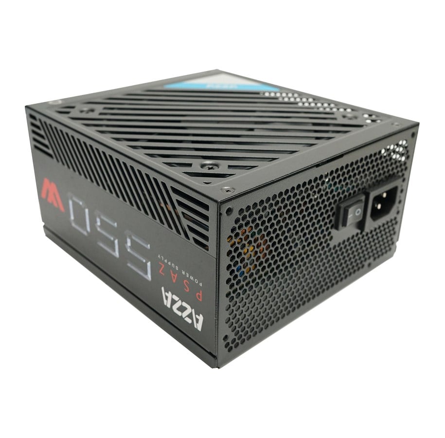 AZZA - power supply - 550 Watt Strømforsyning - 550 Watt - 120 mm - ATX ...